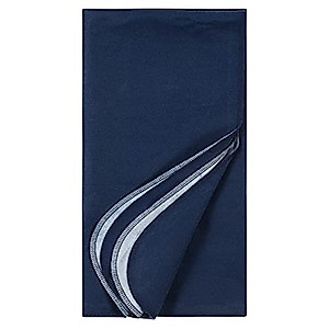 Gerber Baby 4-Pack Flannel Receiving Blanket, Blue Fox, One Size