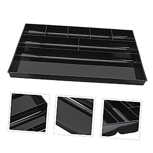 BESTOYARD 3pcs desktop storage box closet organizer under sink organizers and storage organization and storage dresser organizer changing table organizer office plastic trash box drawer