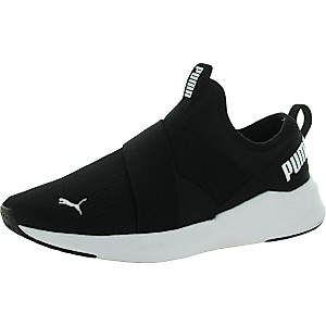 PUMA Womens Chroma Workout Athletic and Training Shoes Black 7.5 Medium (B,M)