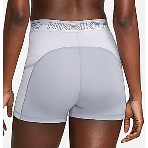 Nike Pro Women's High-Waisted 3" Training Shorts with Pockets Large