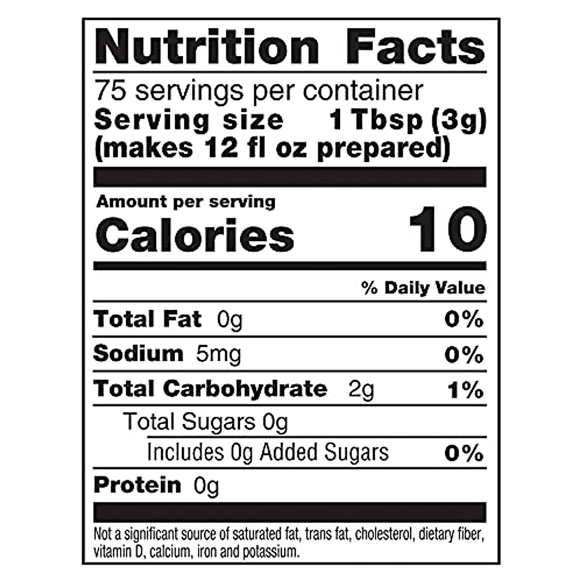 Lipton Zero Sugar for Health and Wellness, Low Calorie Lemon Iced Tea Mix, Makes 28 Quarts (Pack of 6)