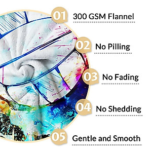 Personalized Volleyball Blanket Gift, Soft & Cozy Throw for Volleyball Fans, Custom Volleyball Blanket for Teen Girls Boys, 40 * 50 Inches Sport Throw Blanket Fuzzy Blankets for Couch Sofa