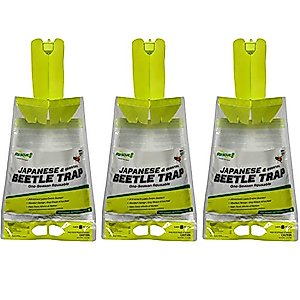 RESCUE! Japanese Beetle Trap – Reusable Bag - 3 Traps