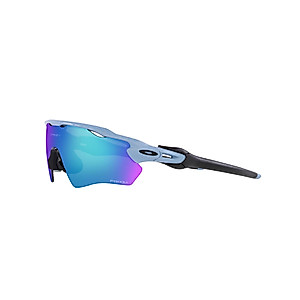 Oakley Youth Oj9001 Radar Ev Xs Path Rectangular Sunglasses, Matte Stonewash/Prizm Sapphire, 31 mm