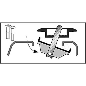 Bull Ring Retractable Truck Bed Tie Down Anchors, 98-12 Ford Ranger, 98-14 F150, 98-16 F250 & F350 Super Duty, 99-13 Silverado, 99-13 Sierra 1500 2500 & 3500, 95-18 RAM 1500 2500 & 3500 (1 Pair)
