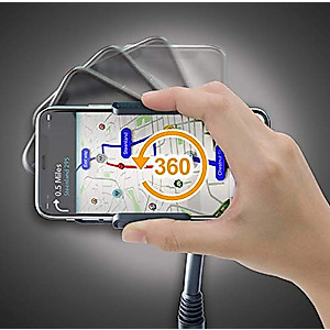 Bestrix Cup Phone Holder for Car, Cup Holder Phone Mount, Phone Holder for Car Universal for iPhone 11 Pro Xs XS MAX XR X 8 7 6s Plus SE, Galaxy S10 5G S10 S10E S9, LG, Pixel, HTC and All Smartphones