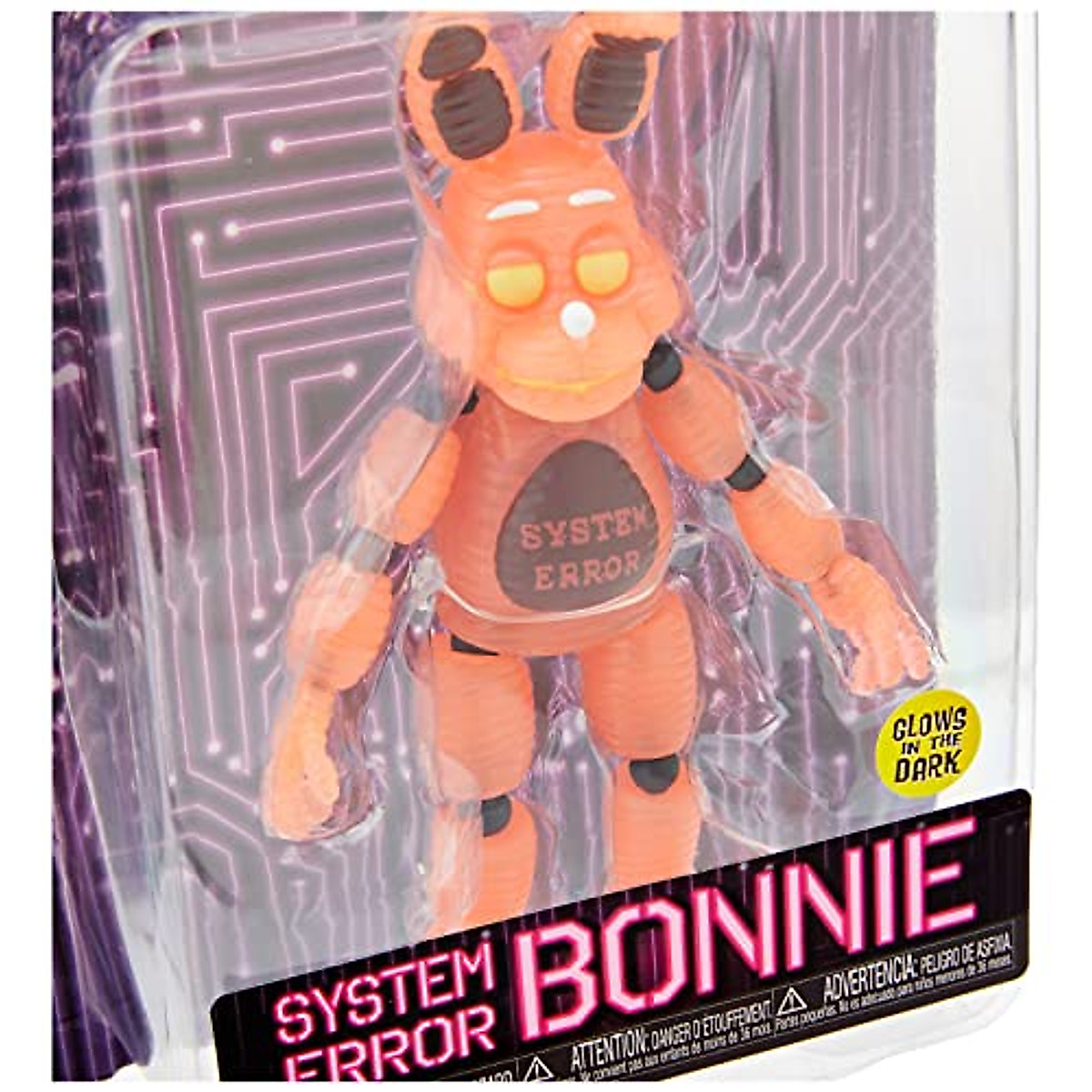 Funko Pop! Action Figure: Five Nights at Freddy's - System Error Bonnie (Glow in The Dark)