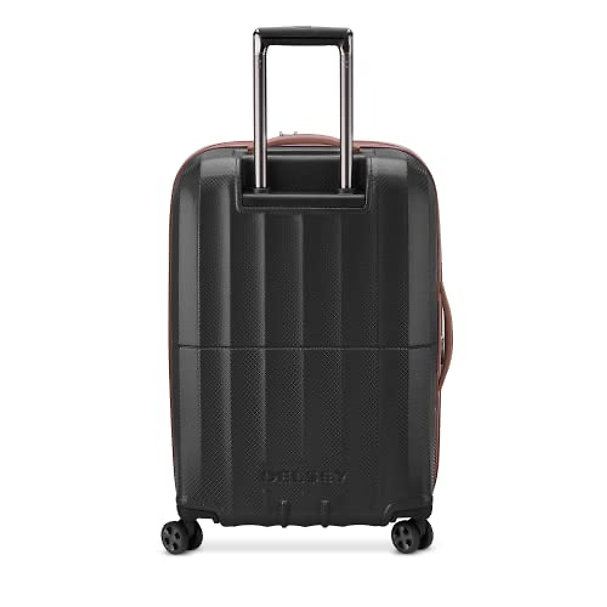 DELSEY Paris St. Tropez Hardside Expandable Luggage with Spinner Wheels, Black, 2-Piece Set (21/28)