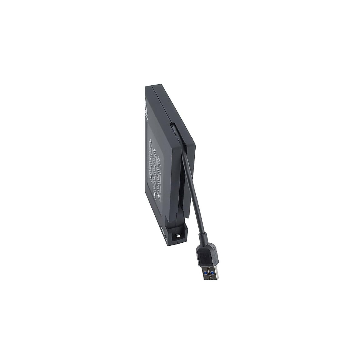 Apricorn 2TB Aegis Padlock Fortress FIPS 140-2 Level 2 Validated 256-Bit Encrypted USB 3.0 Hard Drive with PIN Access (A25-3PL256-2000F)