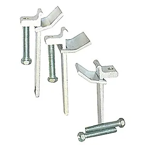 LASCO 42-2107 Sink Rim Clips Adjustable Works On Stone Or Tile Counter Tops, 10-Pack