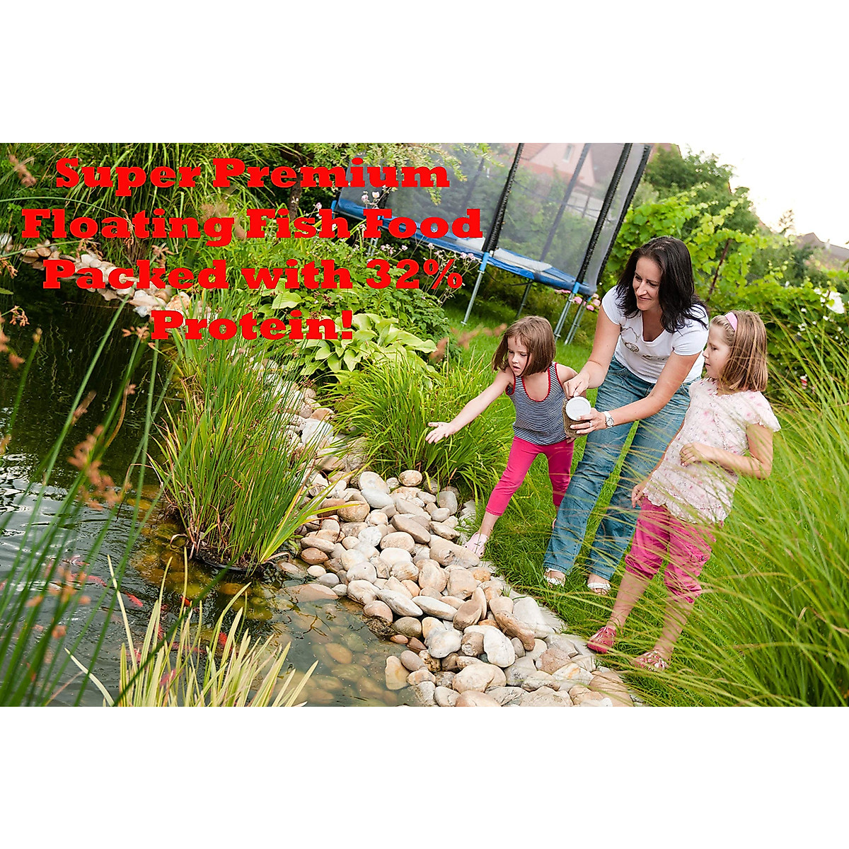 FAMILY FARM AND FEED | Premium Floating Fish Food | Pond and Lake | Pellets | 2 Pounds