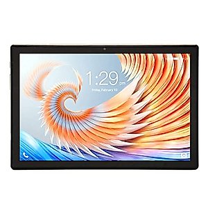 Tablet PC, 100-240V 8MP Front 16MP Rear 10.1 Inch Kids Tablet for Android 12 for Fun (US Plug)