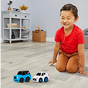 Little Tikes® My First Cars™ Crazy Fast Cars™ 2-Pack Electro Riders™, EV Electric Vehicle Themed Pullback Toy Car Vehicle Goes up to 50 ft