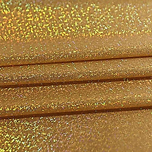Fitable Gold Sequin Tablecloth for Parties 60x84 Inch - Sparkle Glitter Table Cloth Laser Rectangle Table Cover Overlay for Wedding Baby Shower Ceremony Birthday Cake Table Holiday Banquet Decoration