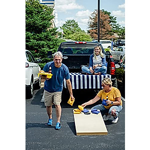 The Original Party Pal, All-In-One Food Tray, Ocean Blue