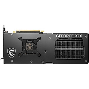 MSI Gaming GeForce RTX 4070 12GB GDRR6X Extreme Clock: 2625 MHz 192-Bit HDMI/DP Nvlink TORX Fan 4.0 Ada Lovelace Architecture Graphics Card (RTX 4070 Gaming X Slim 12G)