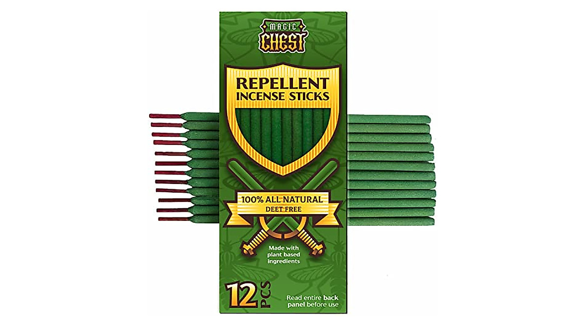 Natural Mosquito Repellent Incense Sticks for Outdoor Use | DEET-Free