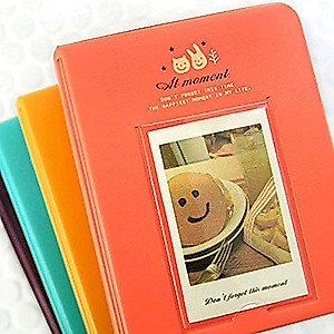 HelloHelio Fujifilm Mini film Photo Album for Mini 11 mini 9 mini 40 7s 8 8+ 70 90 25 26 50s Film (Mulberry)