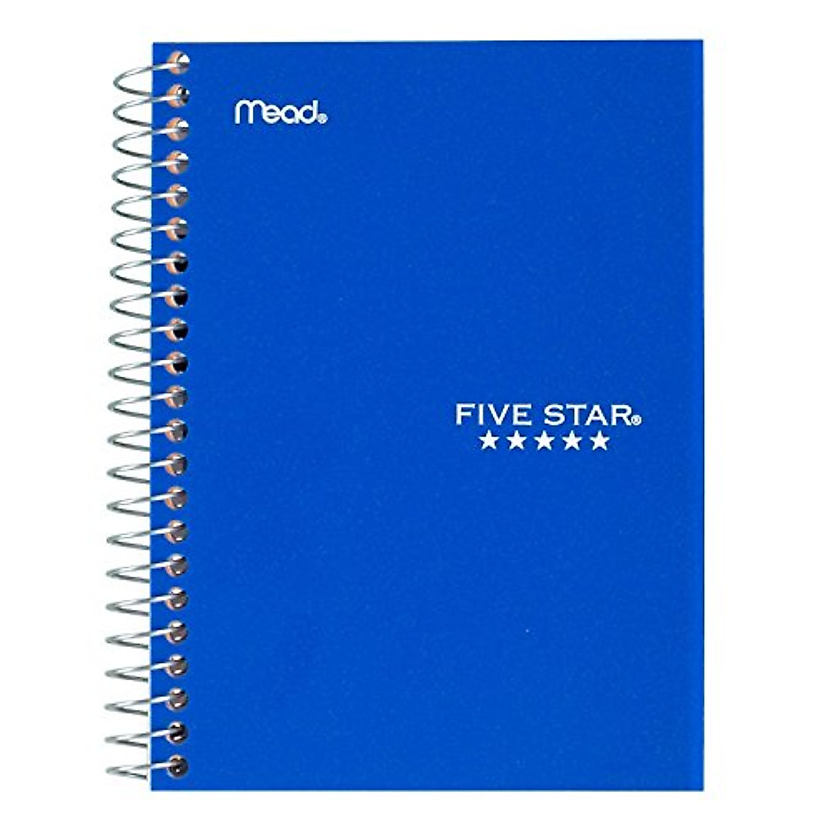 Five Star Personal Spiral Notebook, 7" x 4 3/8", 100 Sheets, College Rule, Assorted colors, 12 Pack
