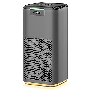 Air Purifiers for Home Large Room: Welov Air Purifiers for Pets Allergy, 1077 Sq Ft Coverage, Air Quality Monitor, Removes 99.97% of Pet Hair Dander Pollen Smoke Dust Odor, 23dB Air Purifiers for Bedroom, P200S