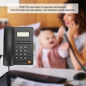 Business Office Home, Fixed Telephone Desk Phone ffc HDD Use Landline sata fcc 10 with Caller Identification