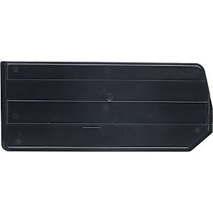 Quantum DUS220 Plastic Divider for QUS220, 6-Inch by 2-Inch, Black, Case of 6