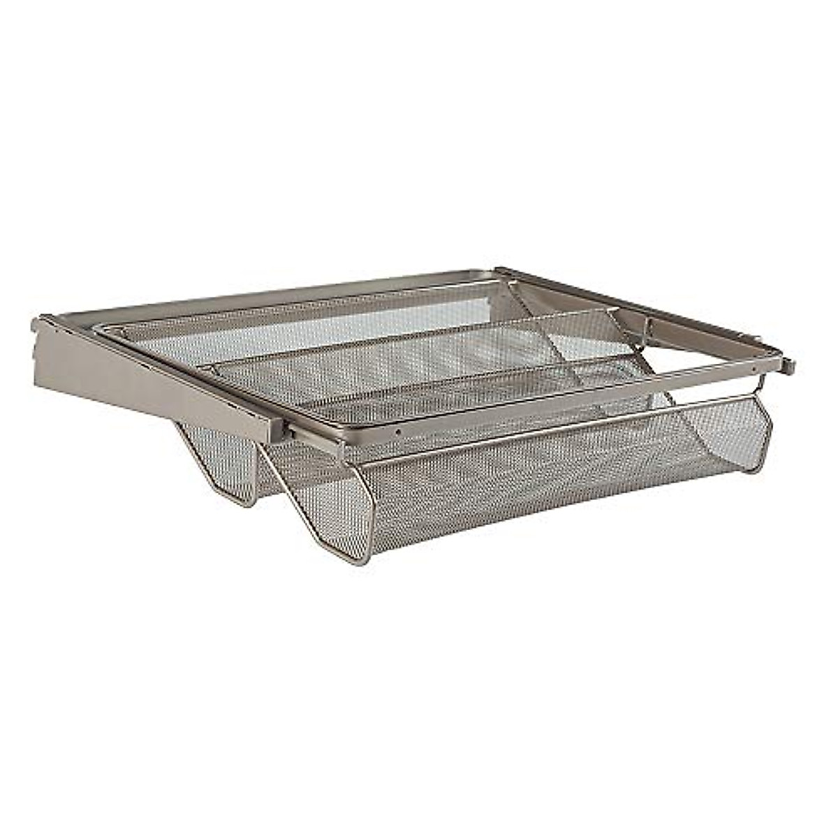 Closet Culture by Knape & Vogt 5.25 in. H x 23.50 in. W x 17.00 in. D Champagne Nickel Shoe Rack Kit for Closet System, 24