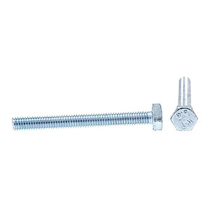 Prime-Line 9108962 Hex Head Cap Screws, Class 8.8 Metric, M4-0.70 X 40MM, Zinc Plated (25 Pack)
