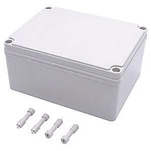 Twidec/ MV100-B10 Digital Display PID Temperature Controllers and Waterproof Dustproof IP67 Junction Box ABS Plastic Electrical Project Box