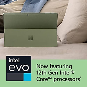Microsoft Surface Pro 9 (2022), 13" 2-in-1 Tablet & Laptop, Thin & Lightweight, Intel 12th Gen i5 Fast Processor for Multi-Tasking, 8GB RAM, 256GB Storage with Windows 11, Forest