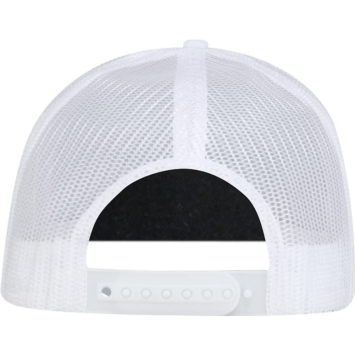 Ford Bronco Trucker Hat, Woven 6-Panel Baseball Cap, Black/White