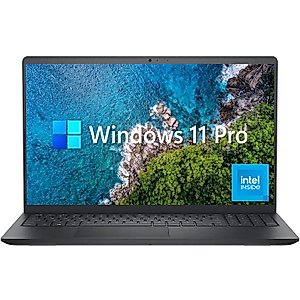 Dell 15.6" Inspiron Business Laptop with Windows 11 Pro, Intel Quad-Core i5-1135G7 Processor, 36GB RAM, 1TB SSD, Full HD IPS Display, HDMI, Webcam, Black