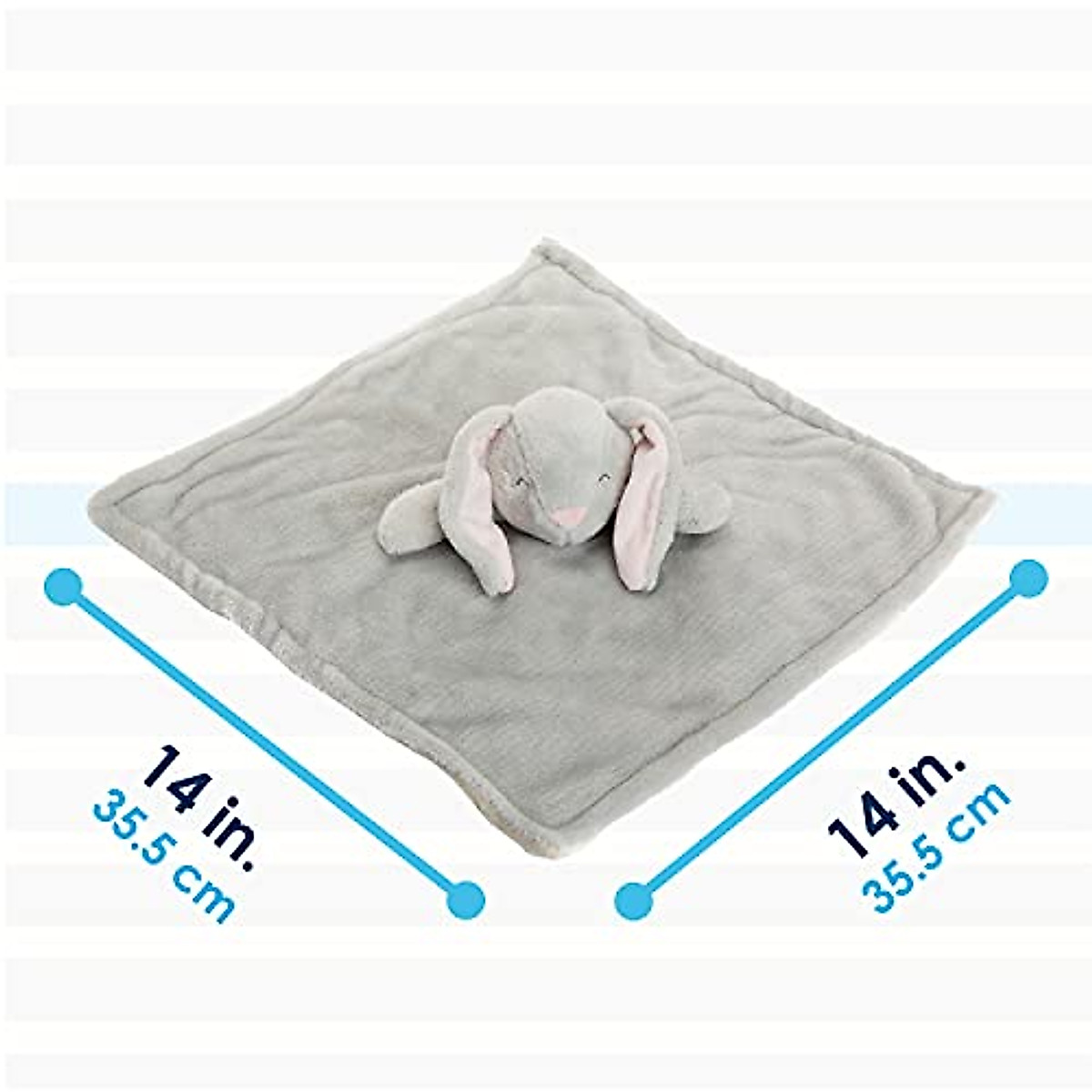 Carter's Bunny Plush Stuffed Animal Snuggler Lovey Security Blanket