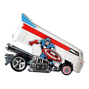 Hot Wheels Pop Culture VW Drag Bus 1:64 Scale Vehicle for Kids Aged 3 Years Old & Up & Collectors of Classic Toy Cars, Featuring New Castings & Themes