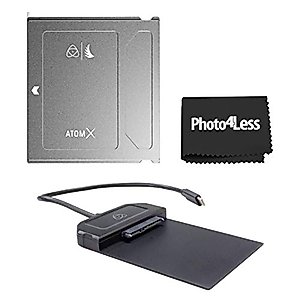 Atomos Angelbird AtomxSSDmini 500 GB External Solid State Drive with Atomos USB-C 3.1 Powered Docking Station,Atom RAID