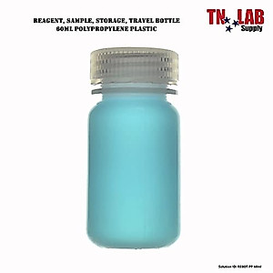 TN LAB Reagent Storage Sample Polypropylene Bottles 60ml (12)
