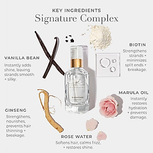 Goldie Locks Travel Essentials Bundle, Ultra Hydrating Shampoo, Conditioner & Signature Serum, Hair Care Set with Nourishing Marula Oil & Biotin, Paraben & Sulfate-Free, 3.4 Oz / 1.7 Oz