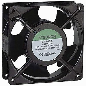 For SUNON SP103A 1123LST.GN 115V 0.14A 12CM 12038 cooling fan