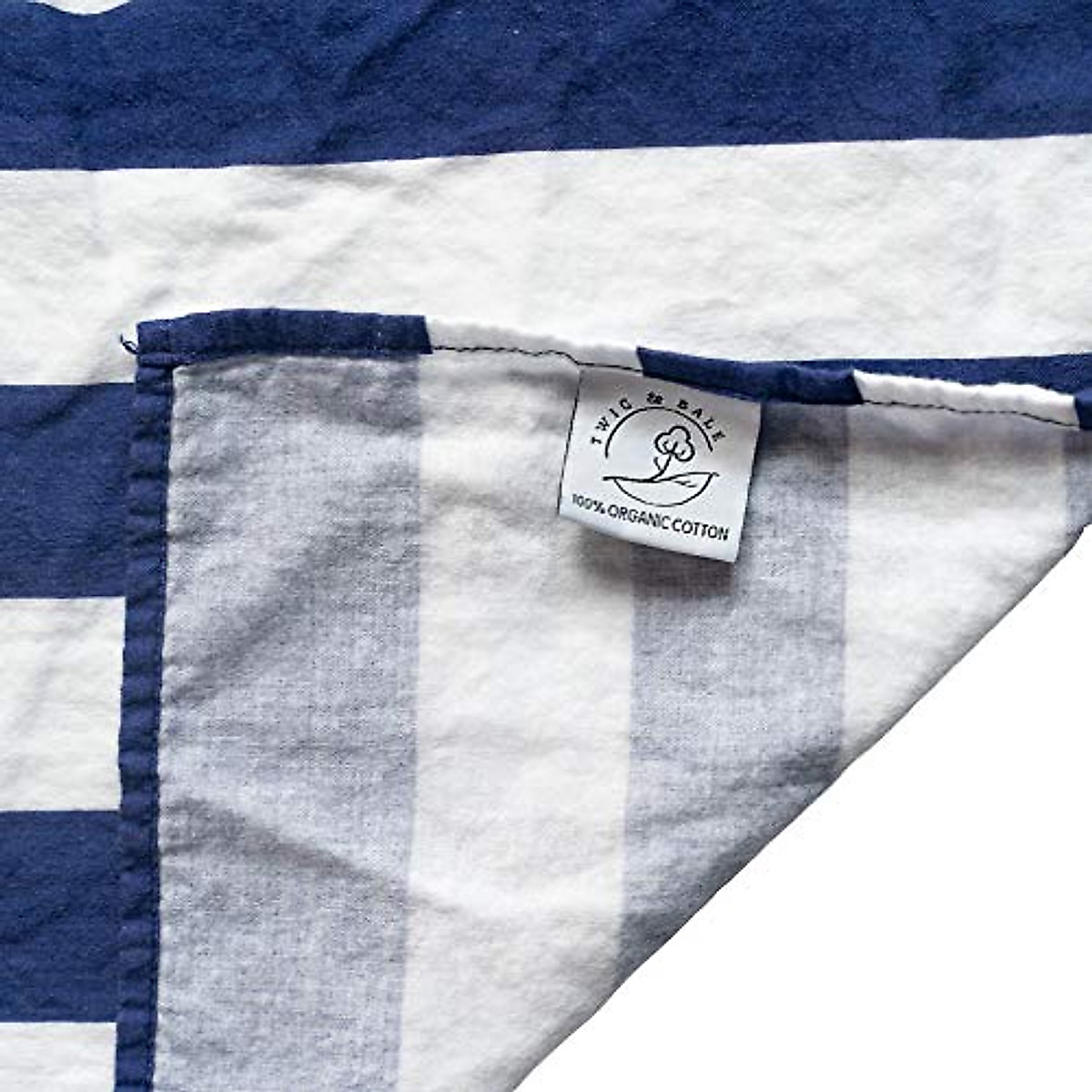 State College Penn State Baby Blanket Organic Cotton Muslin Swaddle Blanket - 47" x 43" - Fans of PSU Baby Gift for Boys Girls Newborn Receiving Blankets