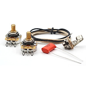 TAOT Wiring Kit for Precision Bass P-Bass - Orange Drop Cap
