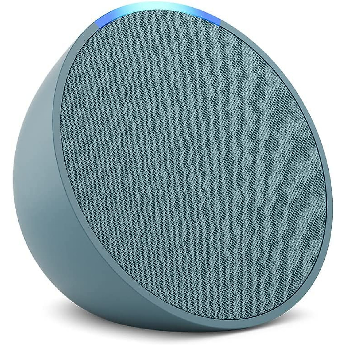 Echo Pop | Full sound compact smart speaker with Alexa - Midnight Teal + 4 months of Amazon Music Unlimited FREE