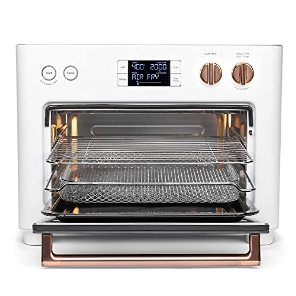Cafe Couture Oven with Air Fry, 14 Cooking modes in 1 including Crisp Finish, Wifi, Matte White