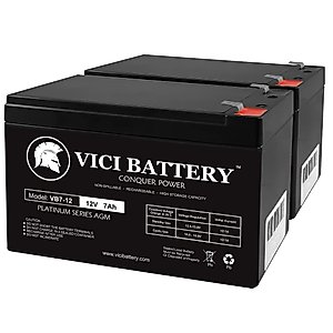 Long Way LW-6FM6 replacement by VICI Battery Brand - 2 Pack