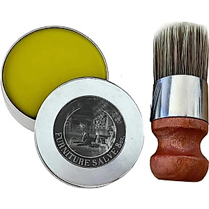 MuLich Wise Owl Furniture Salve, Upgrade Wise Owl Furniture Salve for Leather, Leather Furniture Salve And Brush, Furniture Salve for Leather Wise Owl, Furniture Salve for Wood (1PC)