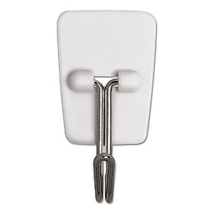 3M Command 17067Mpes General Purpose Hooks, Small, 0.5Lb Cap, White, 28 Hooks & 32 Strips/Pack