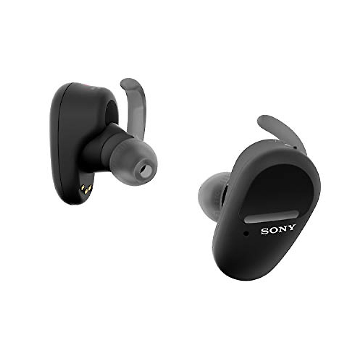 Sony WF-SP800N Truly Wireless Sports In-Ear Noise Canceling Headphones with Mic For Phone Call And Alexa Voice Control, Black