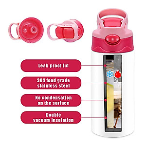 Generic Among Gamers #4 12oz Stainless Steel Kids Tumbler, Boys Or Girls, Player, Computer Game, Gift, Keeps Drinks Cold Or Hot (Black & Red Lid)