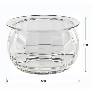 Prodyne Dips on Ice Acrylic Dip Bowl, 16 oz., clear