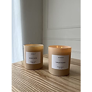 Bursera Scented Candle - Desert Rose, Tree Planted with Every Order, Natural Scented Soy Candle | 7.4oz Single Wick Candle | Slow Burning 45hr Burn Time, Aromatherapy Non Toxic Candles