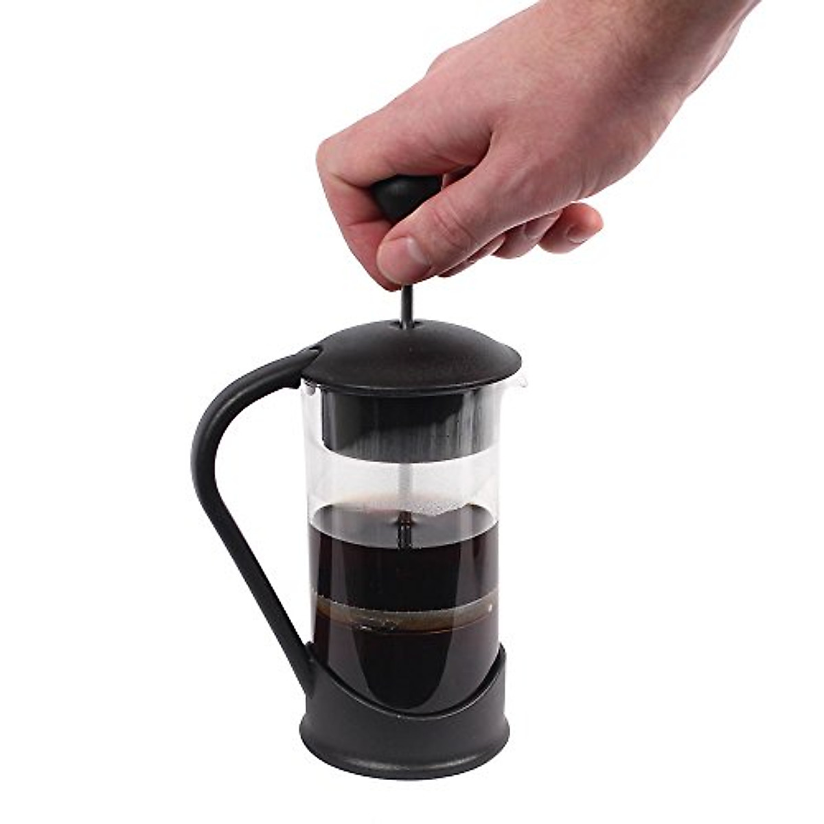 Clever Chef French Press Coffee Maker, Maximum Flavor Coffee Brewer with Superior Filtration, 2 Cup Capacity, Black